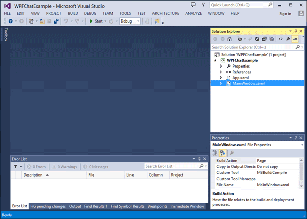 Creating A Wpf Chat Client Server Application
