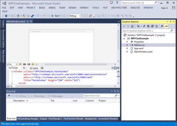 Creating A Wpf Chat Client Server Application